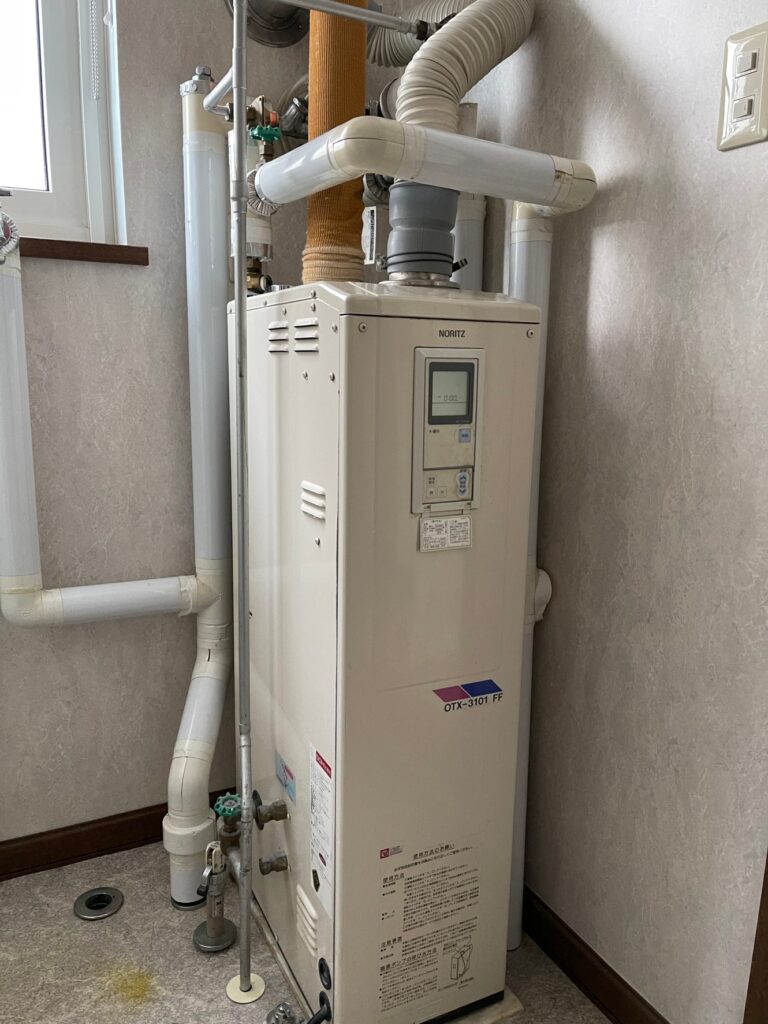 【給湯ボイラー】交換 OTX-3101FF、OTQ-G-3706WFF、旭川市末広 | 旭川暖房.com｜暖房・給湯ボイラー修理交換点検｜旭川・滝川・砂川・名寄・枝幸エリア